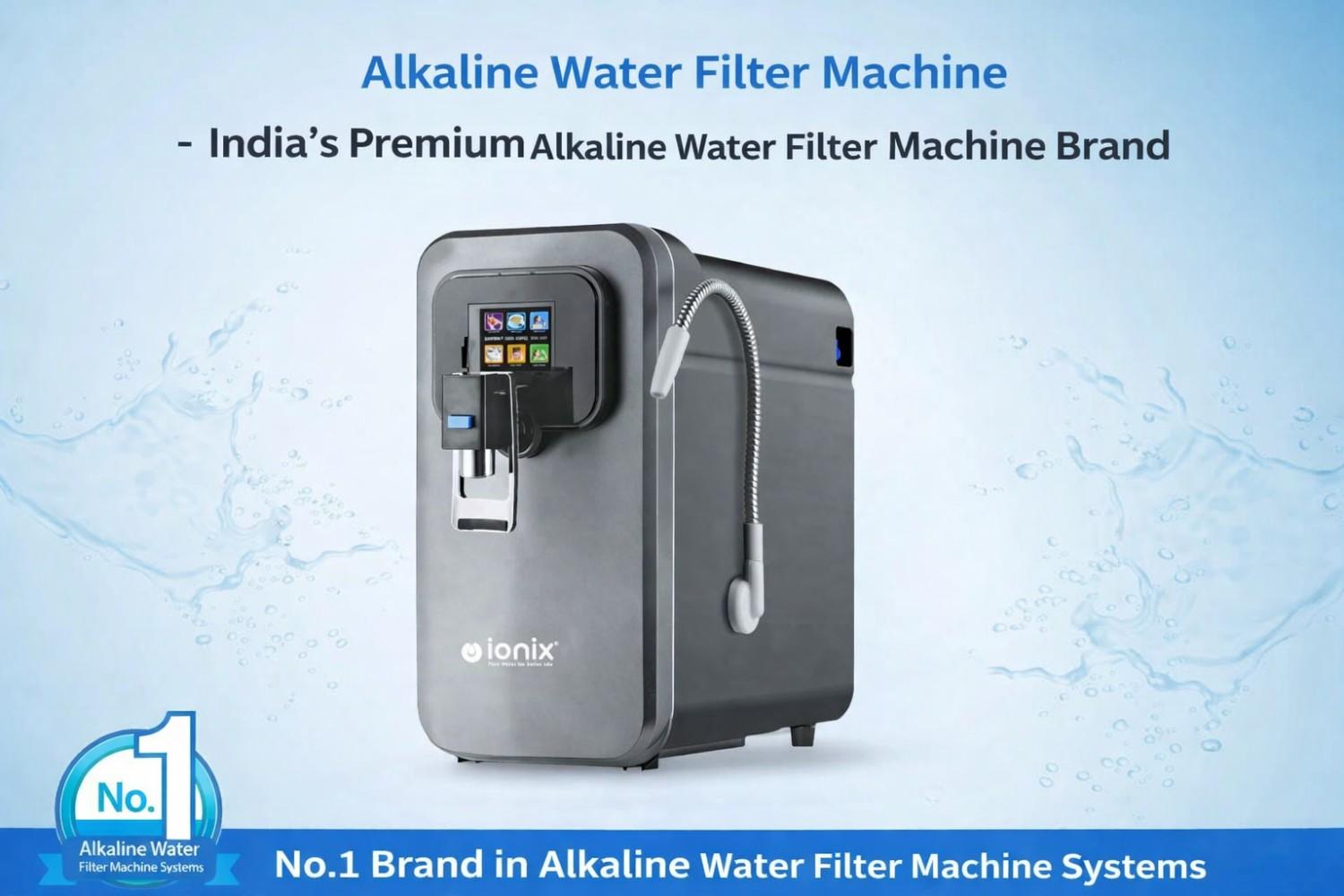 Why You Should Invest in an Alkaline Water Filter Machine – Ionix Water ...