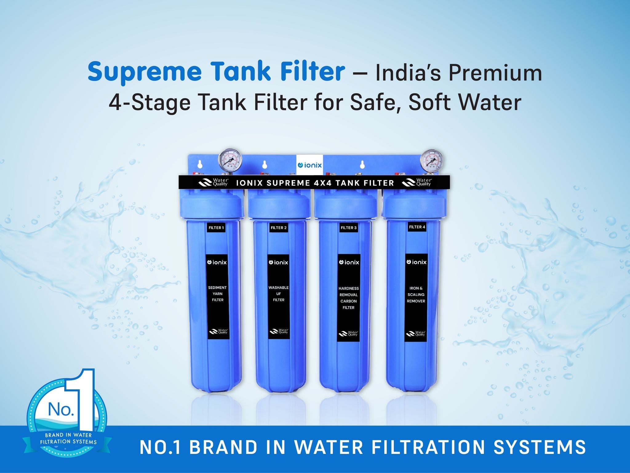 Supreme Tank Filter – India’s Premium 4-Stage Tank Filter for Safe, So ...