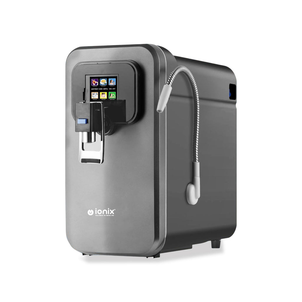 Ionix RO + Ionizer i5-400 Titanium Water Purifier – 50 LPH, Self-Servi ...